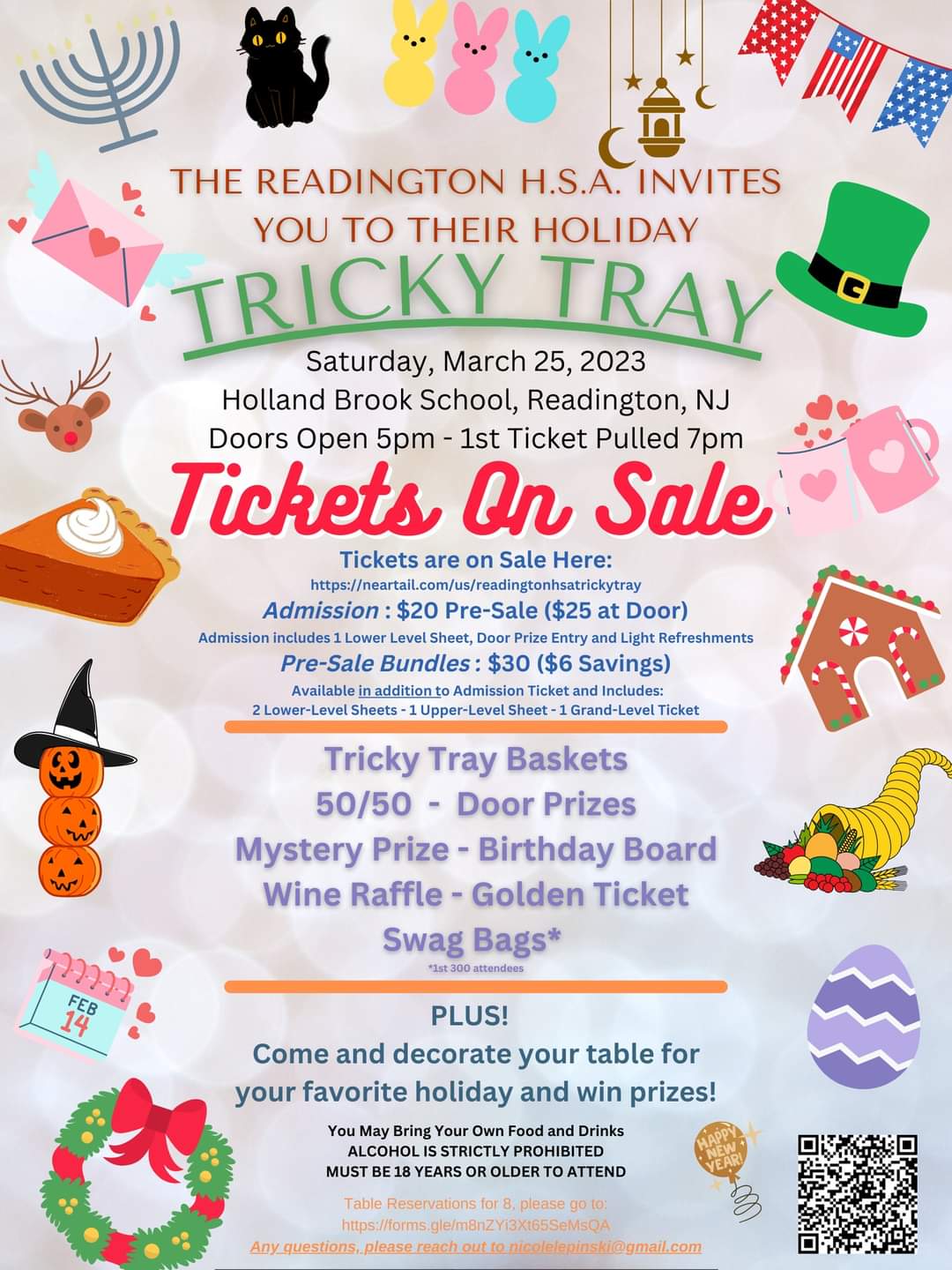 Readington HSA Tricky Tray