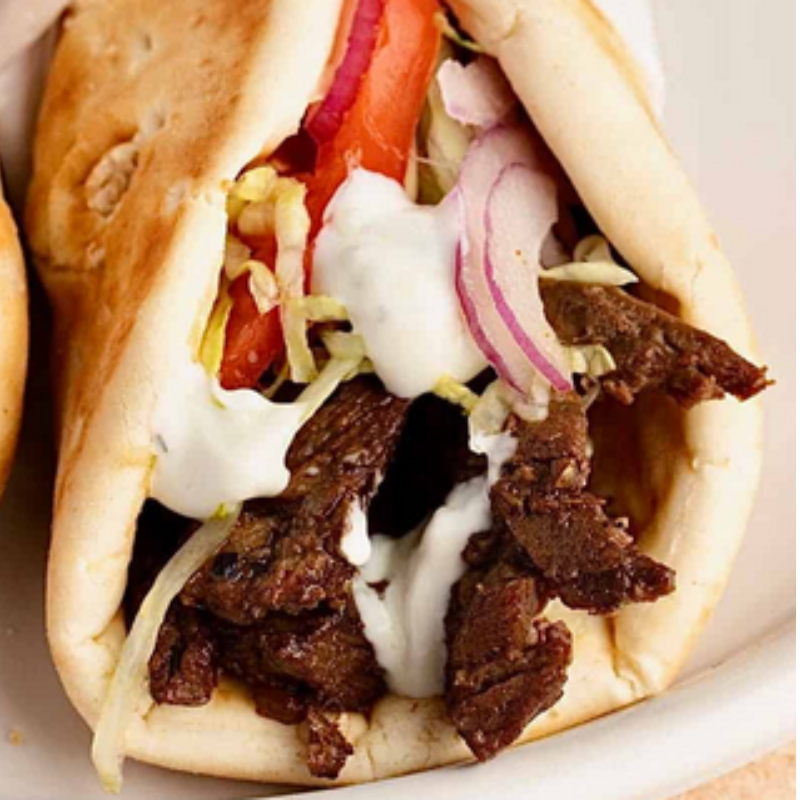 The Lunch Lady - Greek Style Gyro
